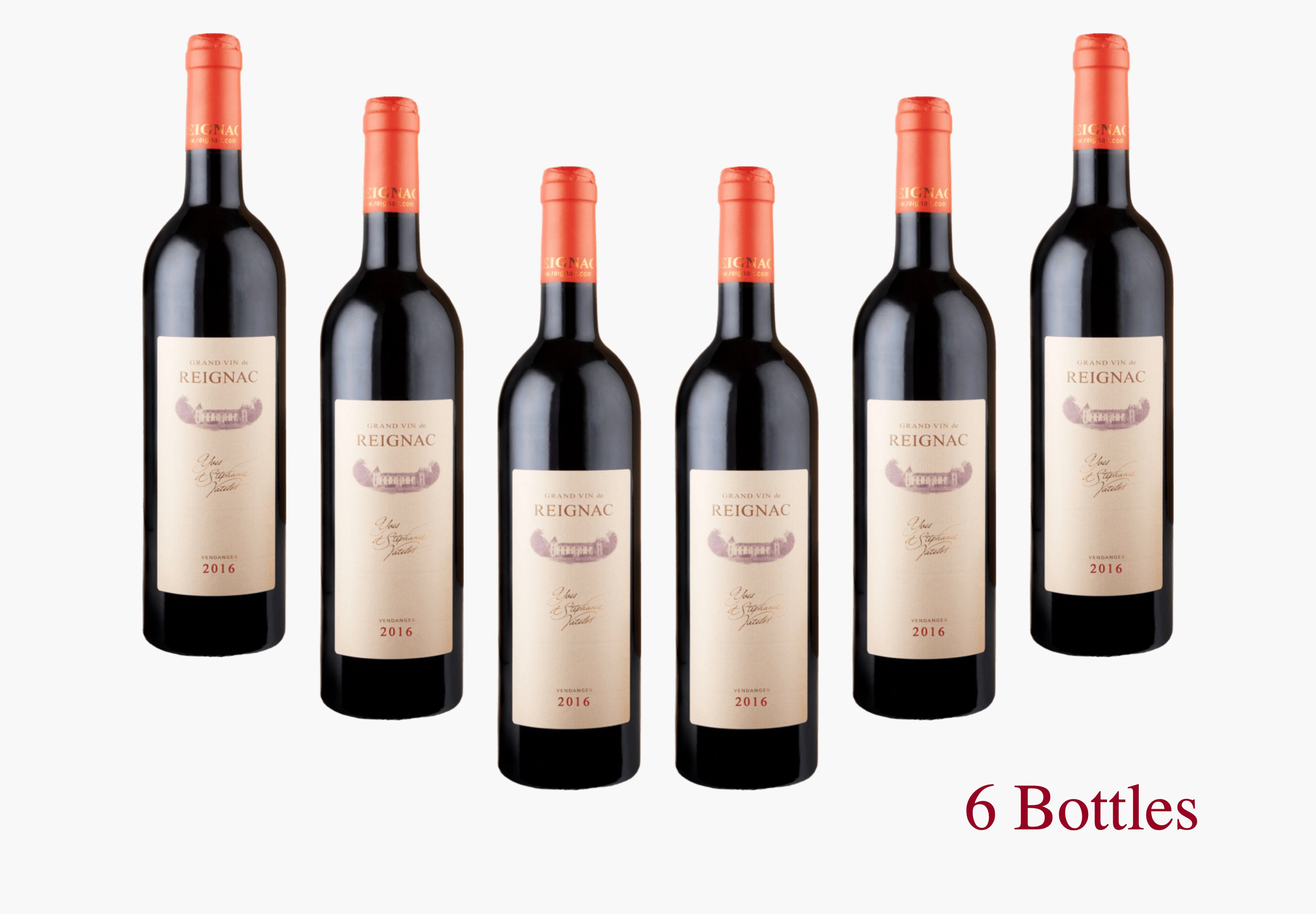 6 x Grand Vin de REIGNAC 2016 – Reignac